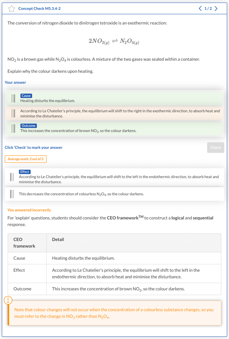How to Answer 'Explain' Chemistry Questions | HSC Chemistry Key Verb ...