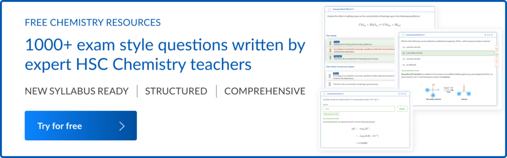 Ultimate Toolkit for HSC Chemistry Module 8 [Cheatsheet] | Learnable